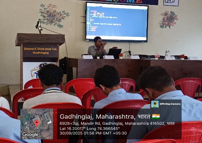 “Two Days Workshop on “Introduction To JavaScript” – DEPARTMENT OF ...